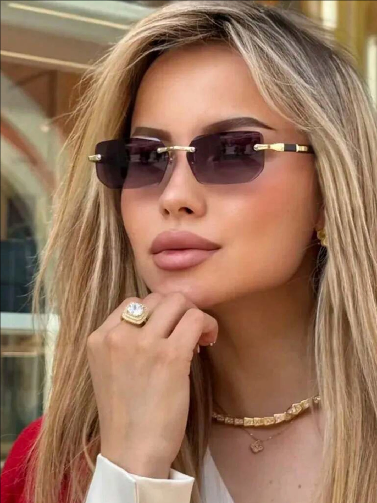 نظارات شمسية نسائية ريترو بتفاصيل معدنية | Savana | الأكثر مبيعا